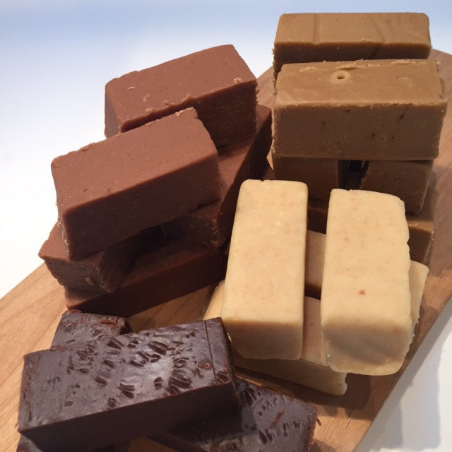 Our Our unique fudge is made with goat’s milk and butter, fine Belgian ...